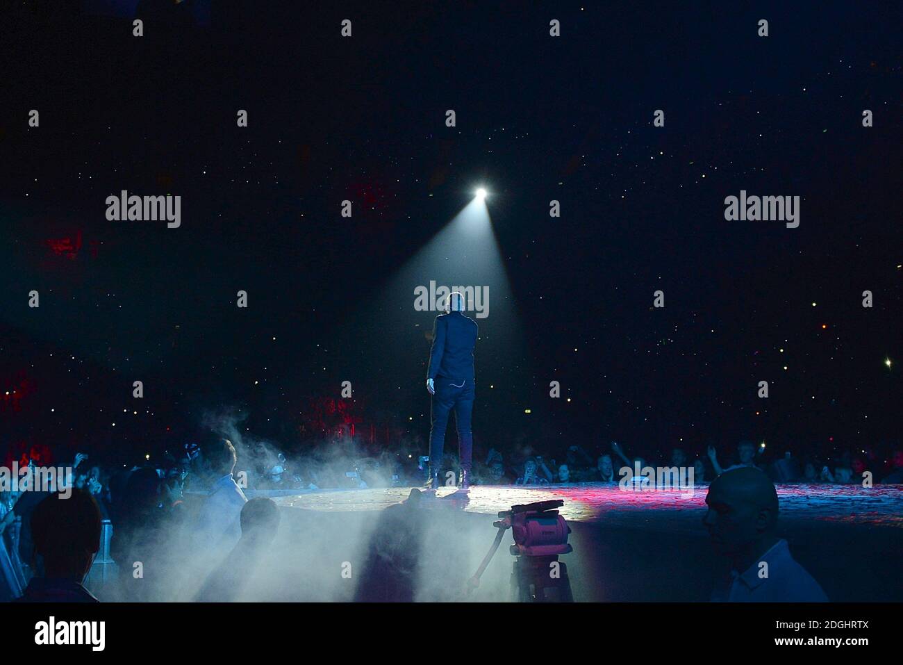 James Arthur performing on stage during the 2013 Capital FM Jingle Bell ...