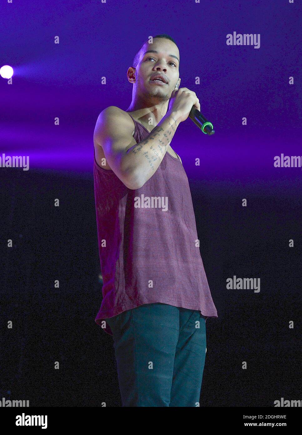 Rizzle Kicks performing on stage during the 2013 Capital FM Jingle Bell ...
