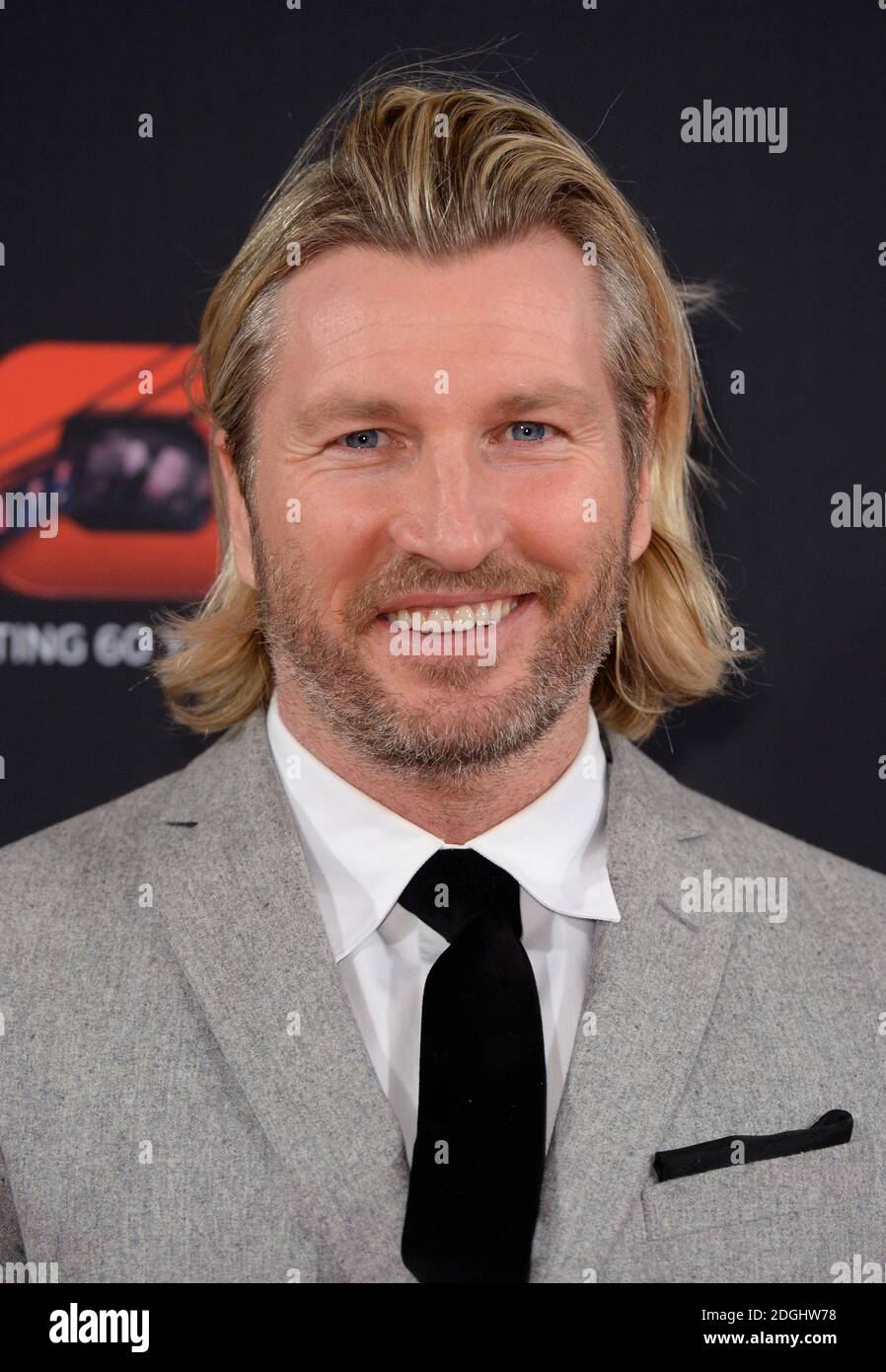 Robbie Savage arriving at the BBC Sports Personality of the Year 2013 ...