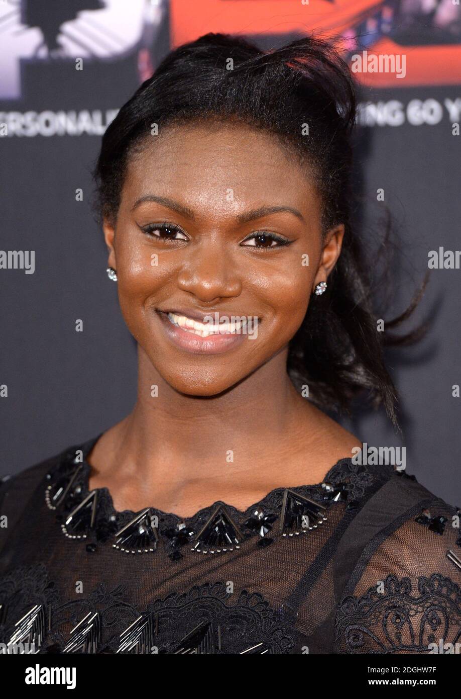 Dina Asher Smith arriving at the BBC Sports Personality of the Year ...