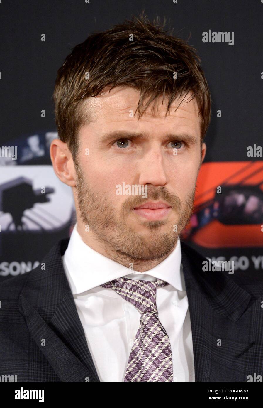 Michael Carrick arriving at the BBC Sports Personality of the Year 2013 ...