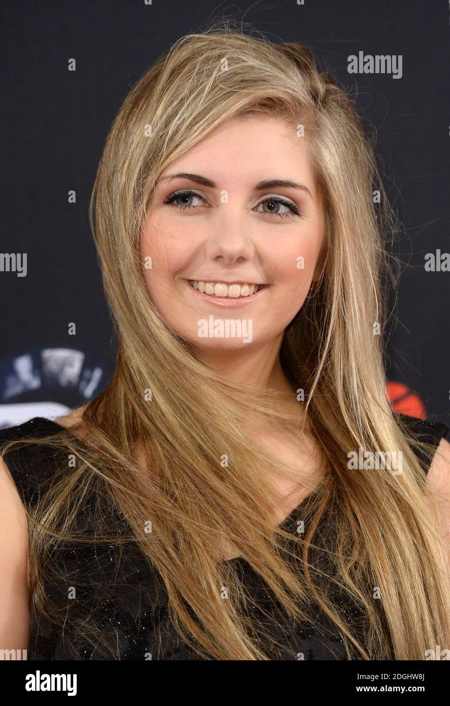 Amber Hill arriving at the BBC Sports Personality of the Year 2013 ...