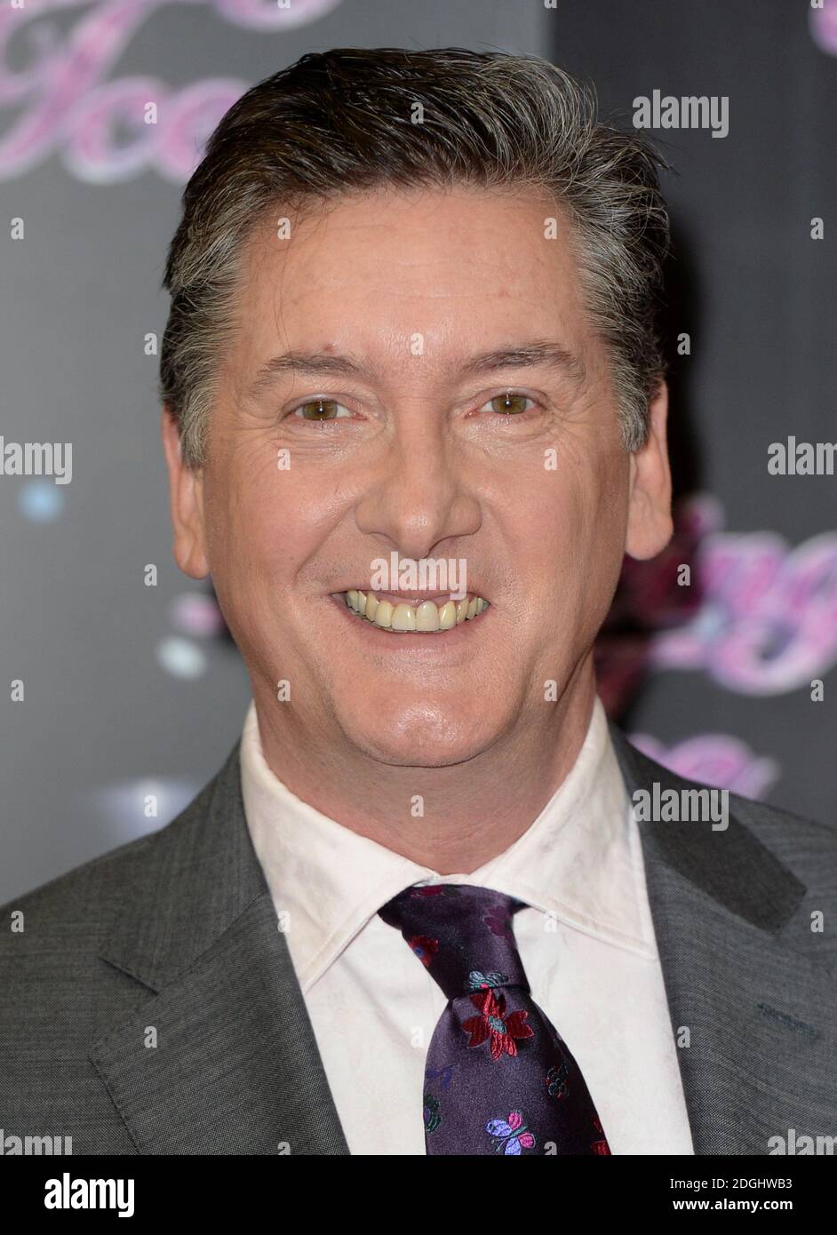 Robin Cousins arriving at the Dancing on Ice 2014 launch event, London ...