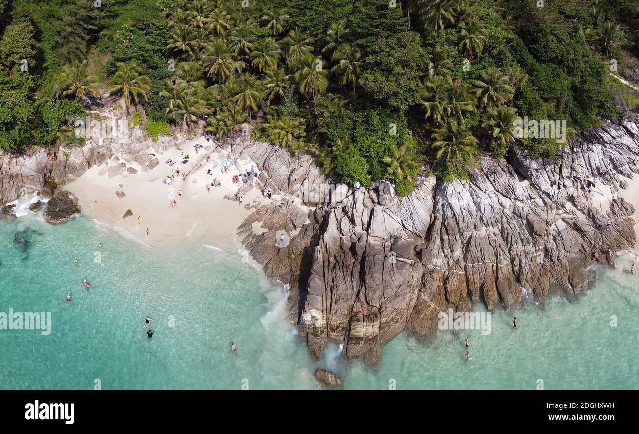 Aerial view of Freedom Beach in Phuket, Thailand Stock Photo - Alamy