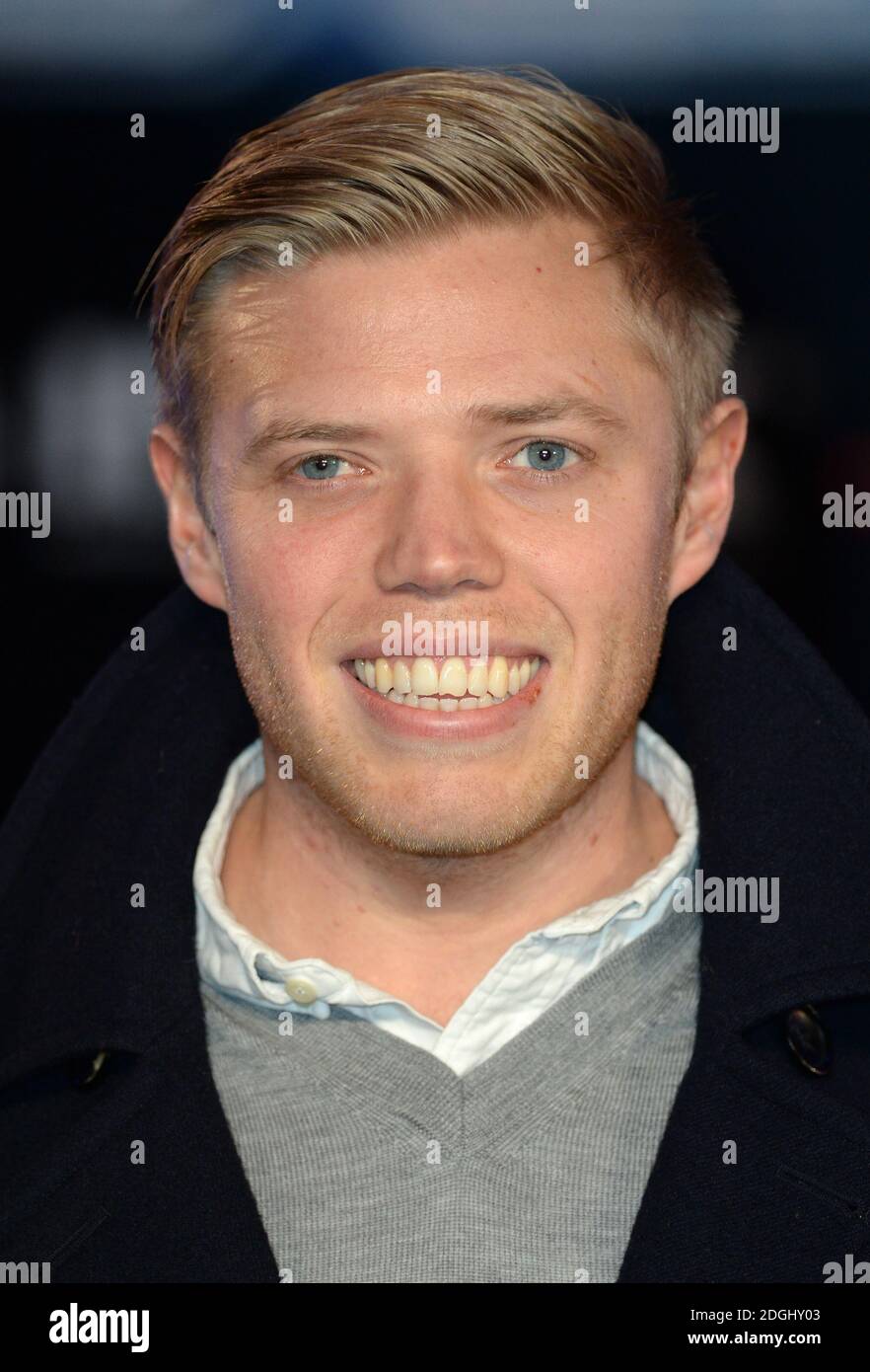 Rob Beckett arriving at the UK Premiere of Robocop, BFI IMAX, Waterloo ...