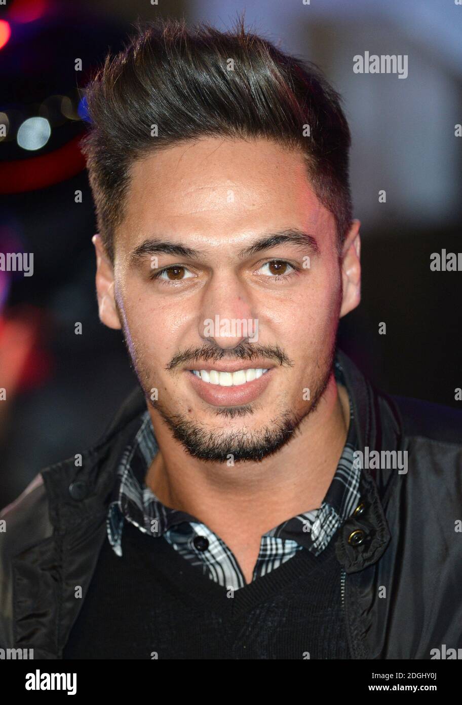 Mario Falcone arriving at the UK Premiere of Robocop, BFI IMAX ...