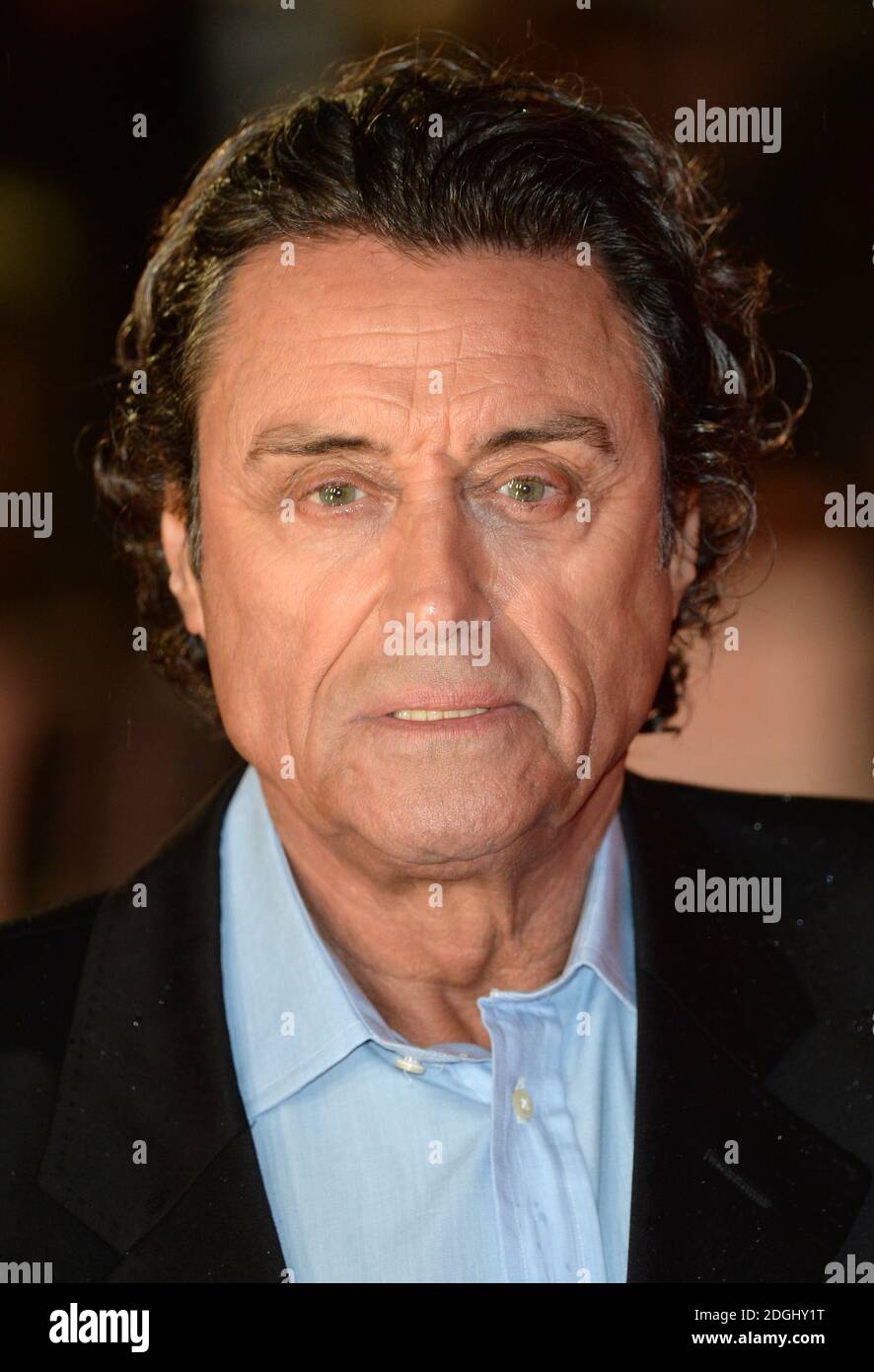 Ian McShane arriving at the World Premiere of Cuban Fury, Vue Cinema ...