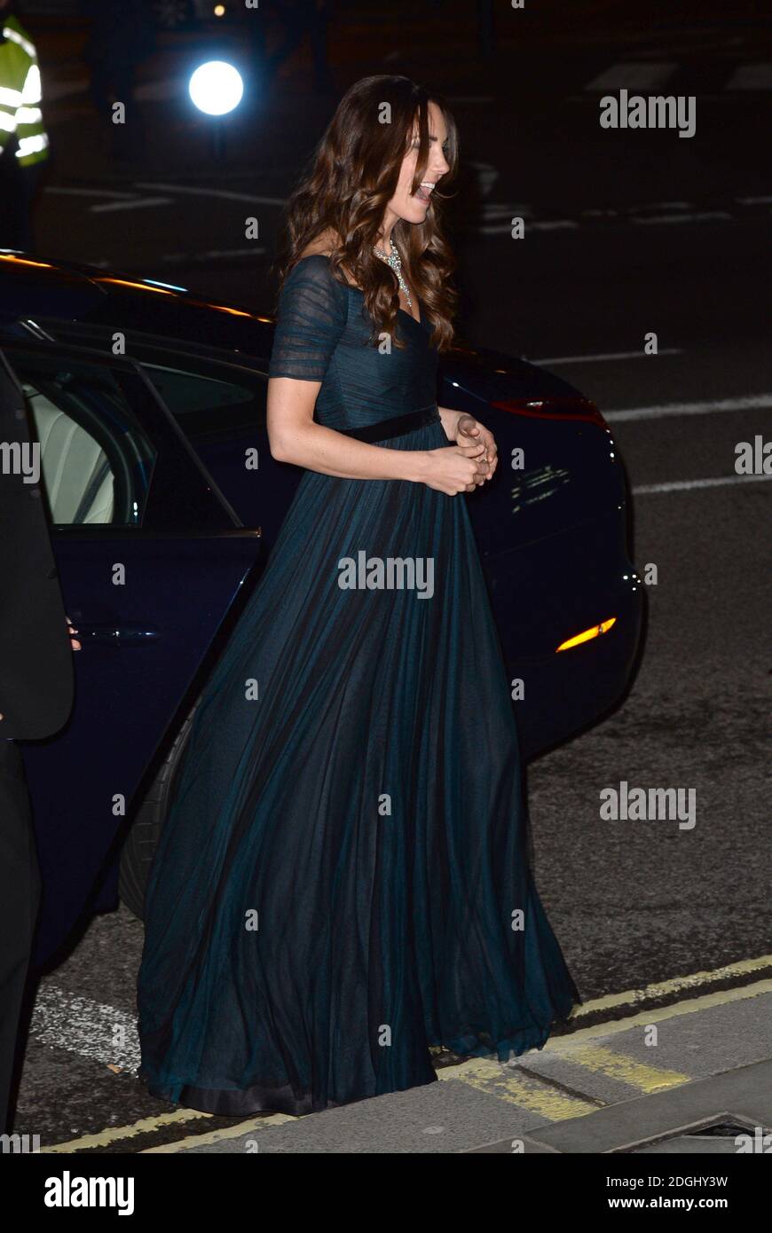 Catherine, Duchess of Cambridge arriving at the National Portrait ...