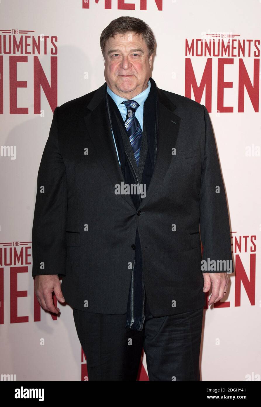 John Goodman arriving at the UK Premiere of The Monuments Men, Odeon ...