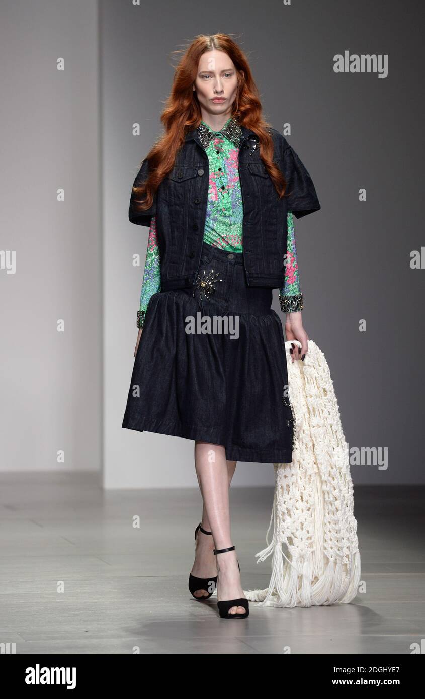 Sibling Catwalk Show, part of London Fashion Week Autumn Winter 2014 ...
