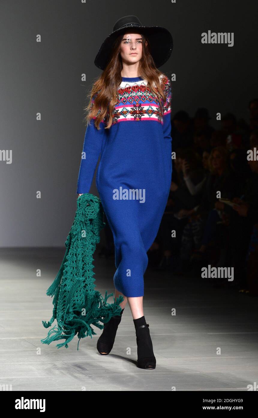 Sibling Catwalk Show, part of London Fashion Week Autumn Winter 2014 ...