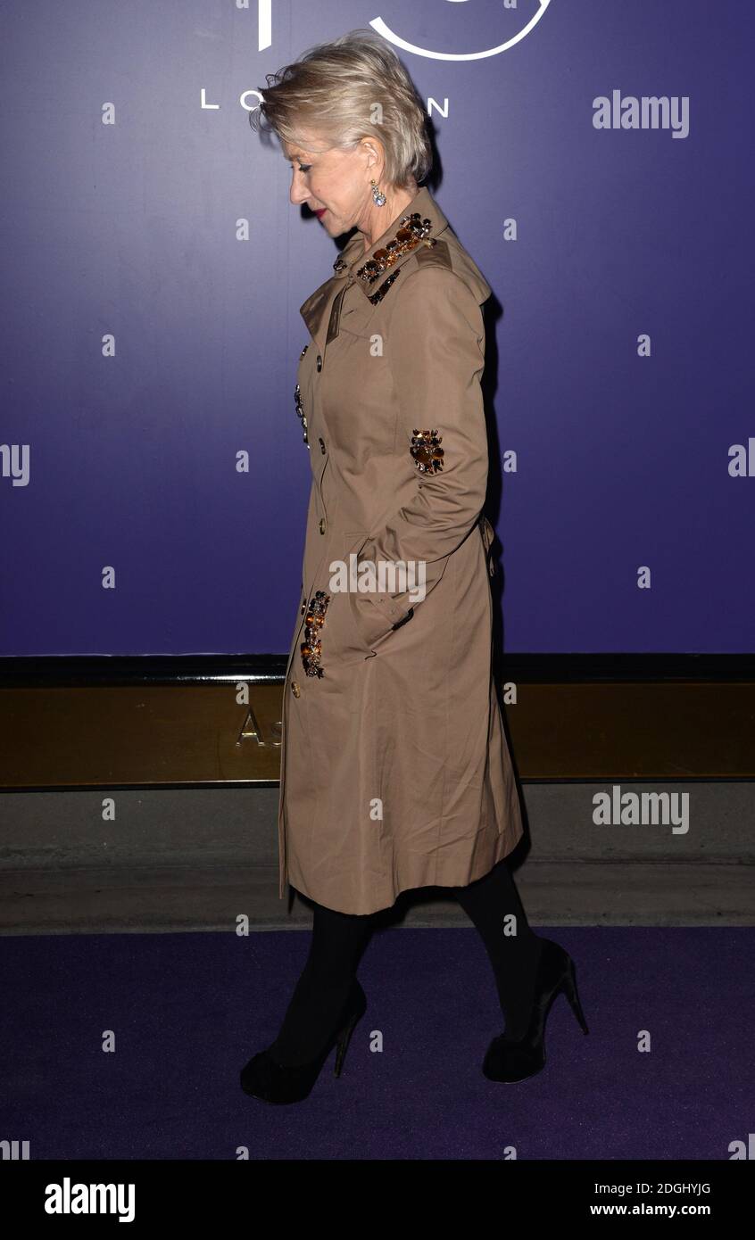 Bafta mirren hi-res stock photography and images - Alamy