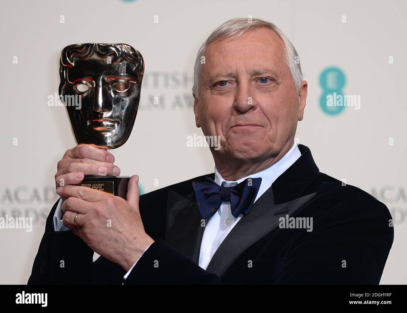 Peter Greenaway with the award for Outstanding Contribution to British ...