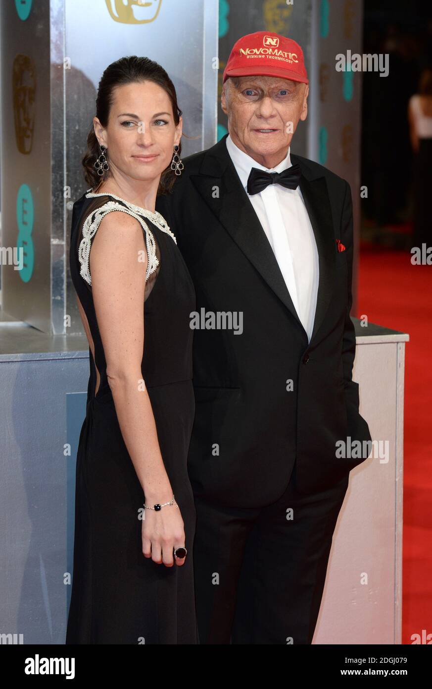 Niki Lauda Birgit Lauda Arriving High Resolution Stock Photography and ...