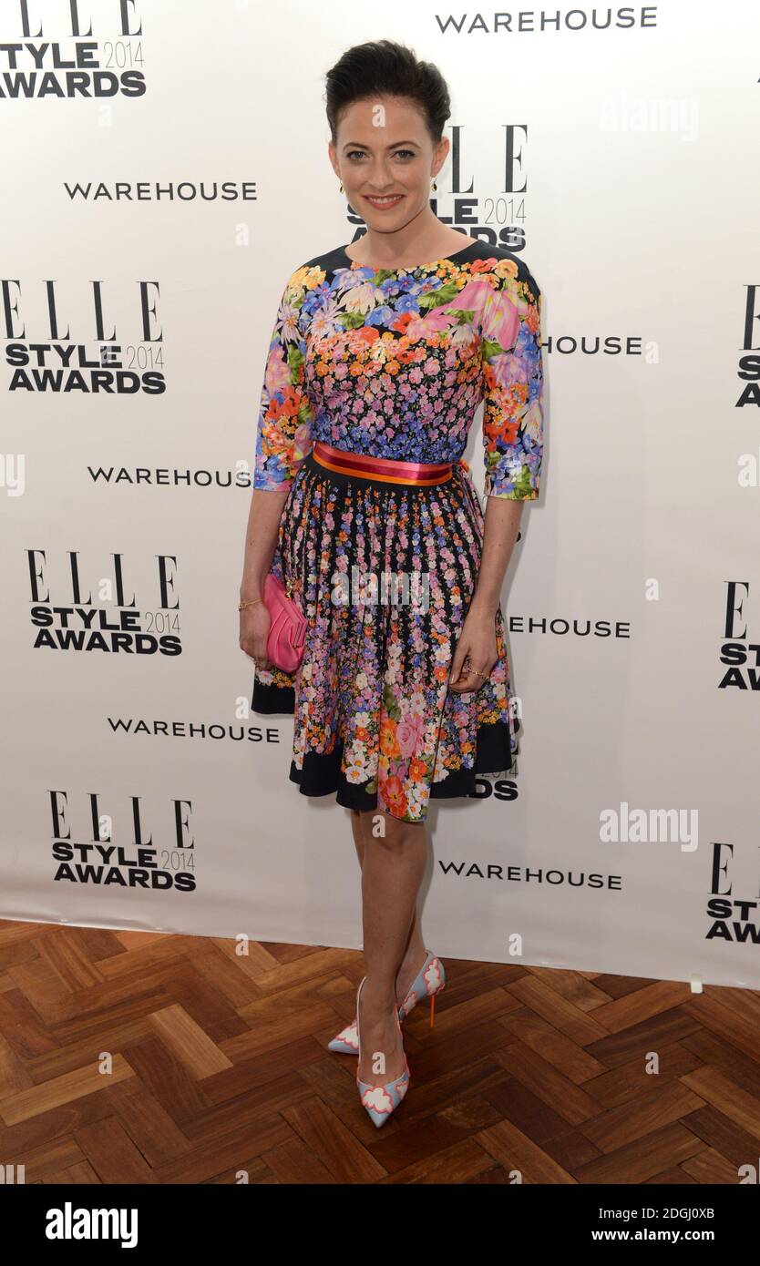 Laura Pulver arriving at The Elle Style Awards 2014, One Embankment ...