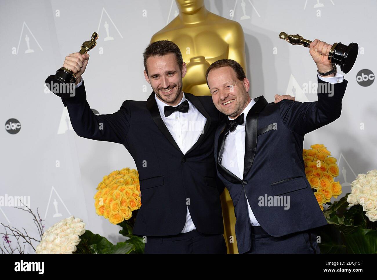 Anders Walter and Kim Magnusson (left) with the award for Best Live ...