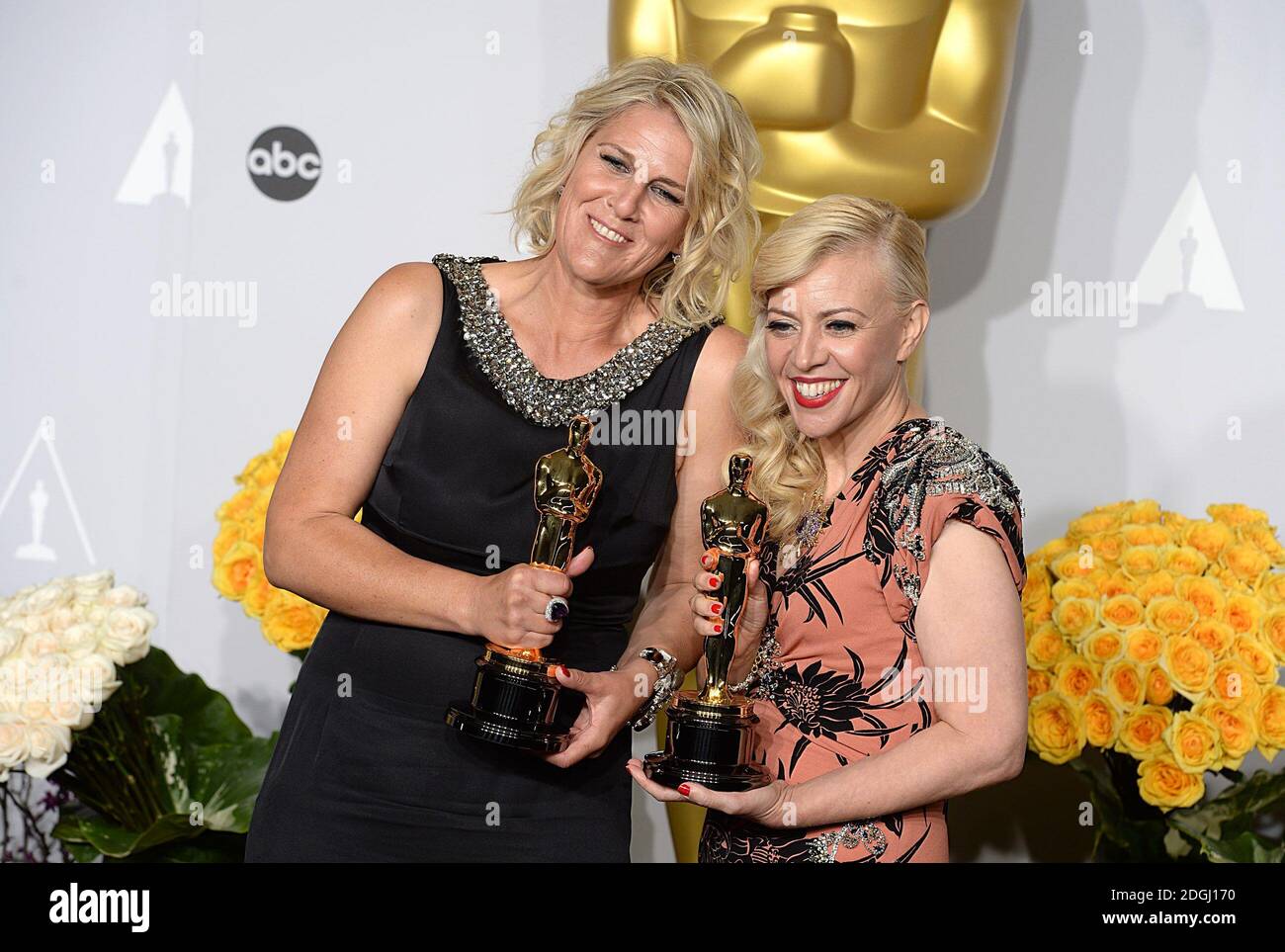 Catherine Martin (right) and Beverley Dunn with the Best Achievement in ...