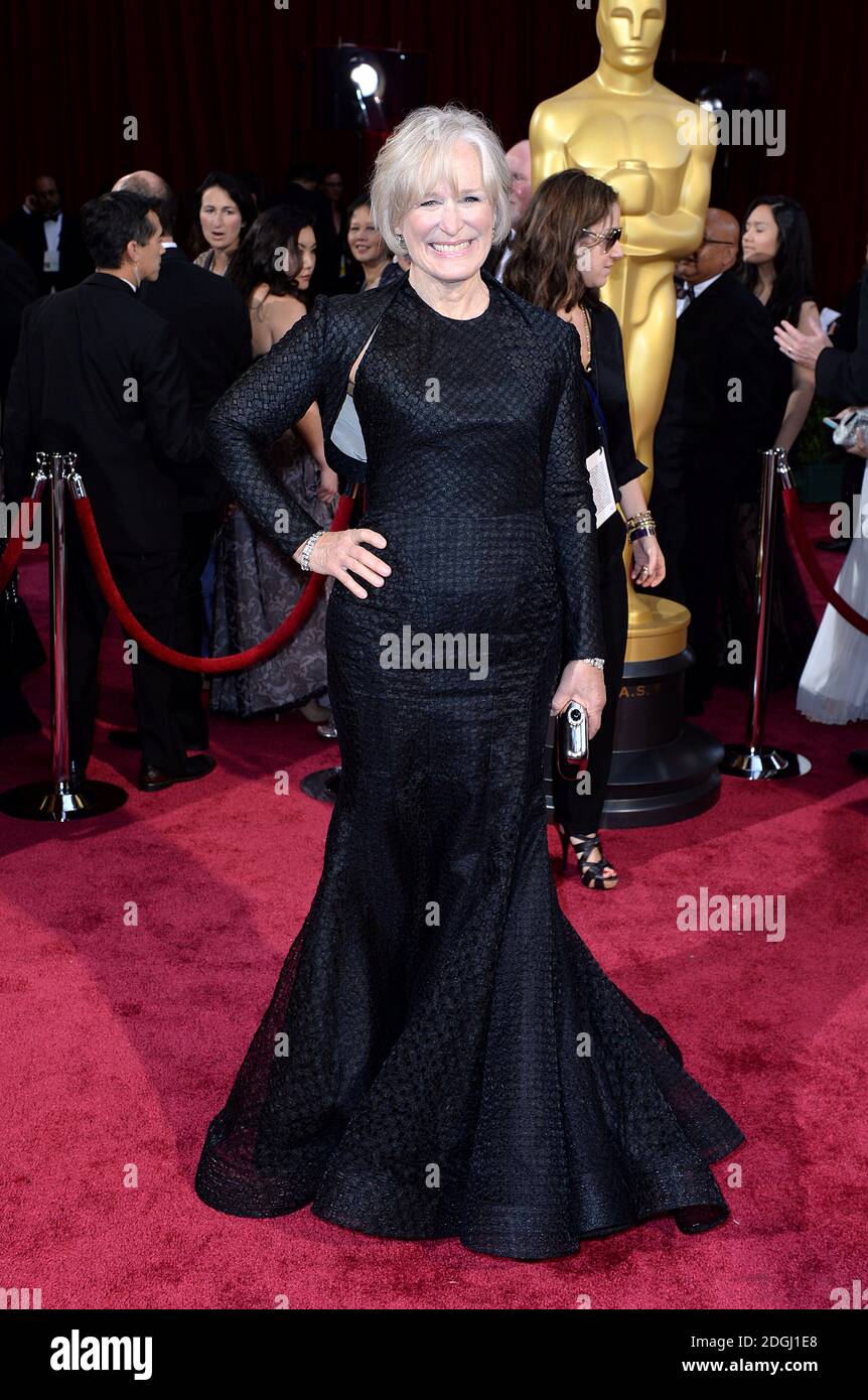 Glenn Close arriving at the 86th Academy Awards held at the Dolby ...
