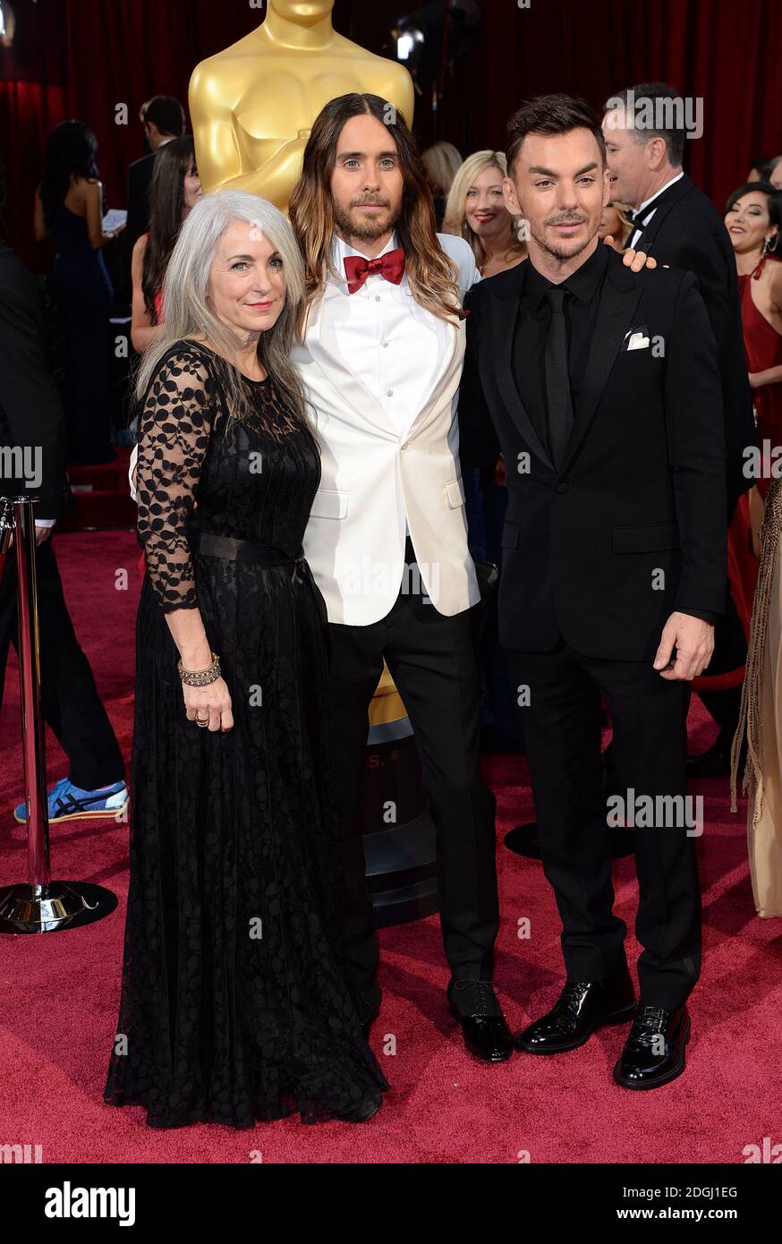 Constance Leto, Shannon Leto and Jared Leto arriving at the 86th ...