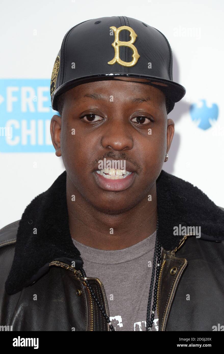 Jamal Edwards arriving at WE Day, Wembley Arena, London Stock Photo - Alamy