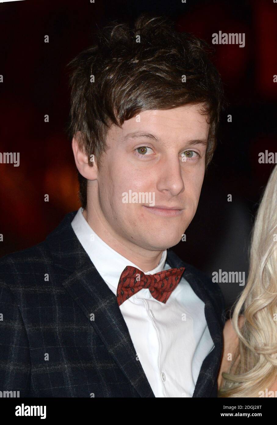 Chris Ramsey arriving at the BAFTA Games Awards 2014, Tobacco Dock ...