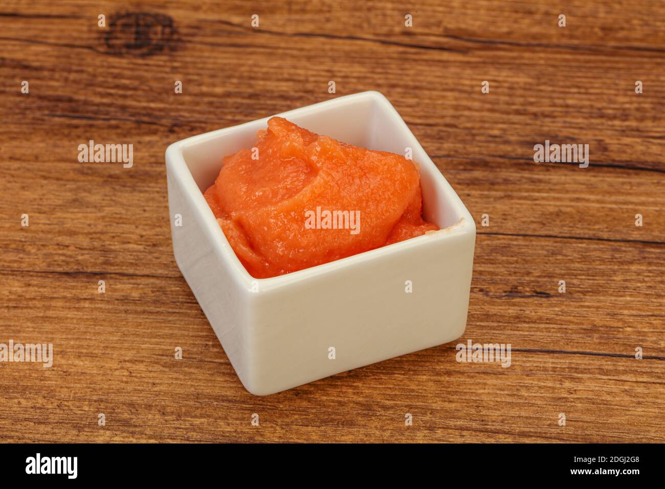 Cod fish roe snack in the bowl Stock Photo - Alamy