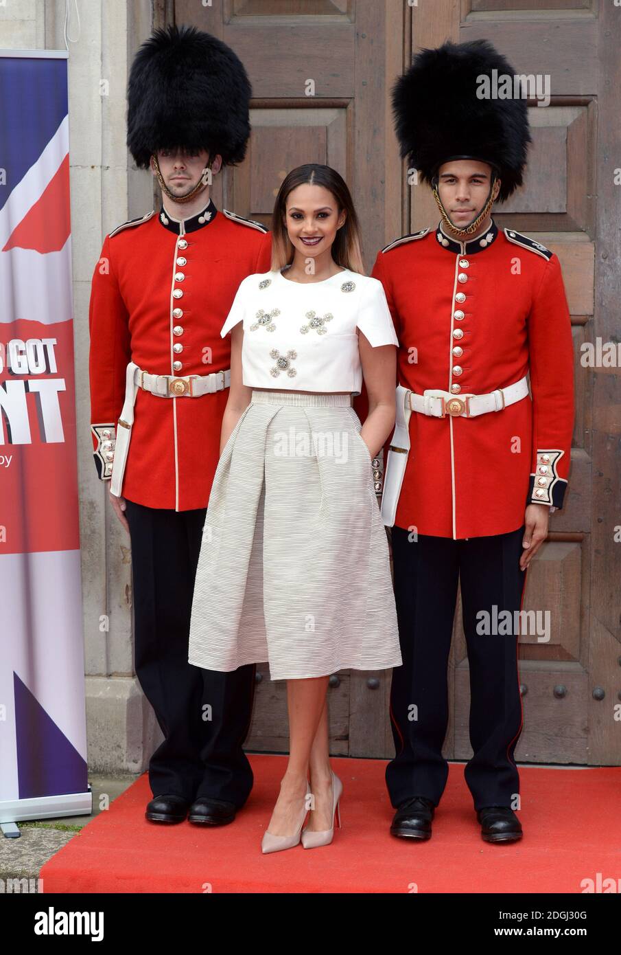 Alesha Dixon arriving at the Britains Got Talent Launch, Old Street ...