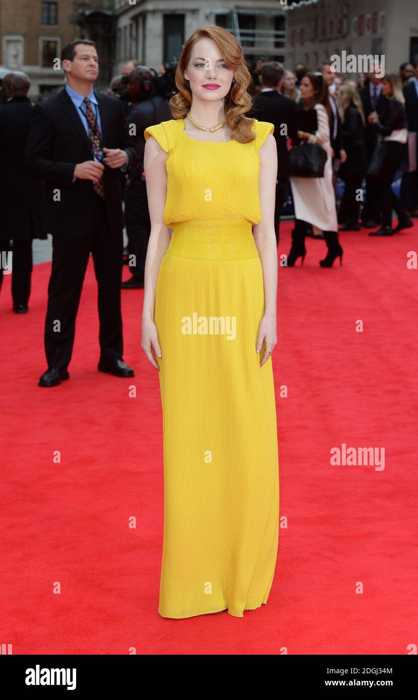 Emma Stone Spiderman Premiere Dress