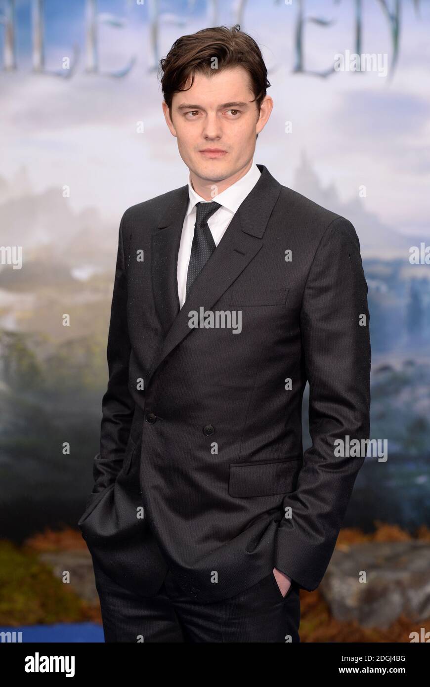 Sam Riley arriving to view The World of Maleficent Costume Display and ...