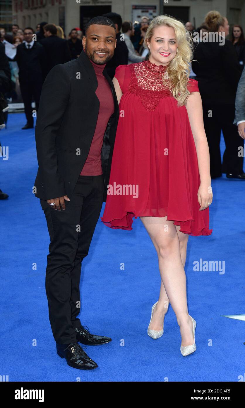 Chloe Tangney and JB Gill arriving at the UK Premiere of X-Men: Days of ...