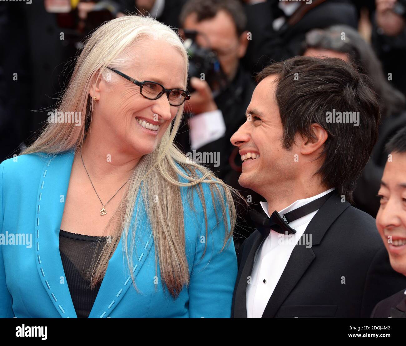 Jane Campion and Gael Garcia Bernal arriving at the Grace of Monaco ...