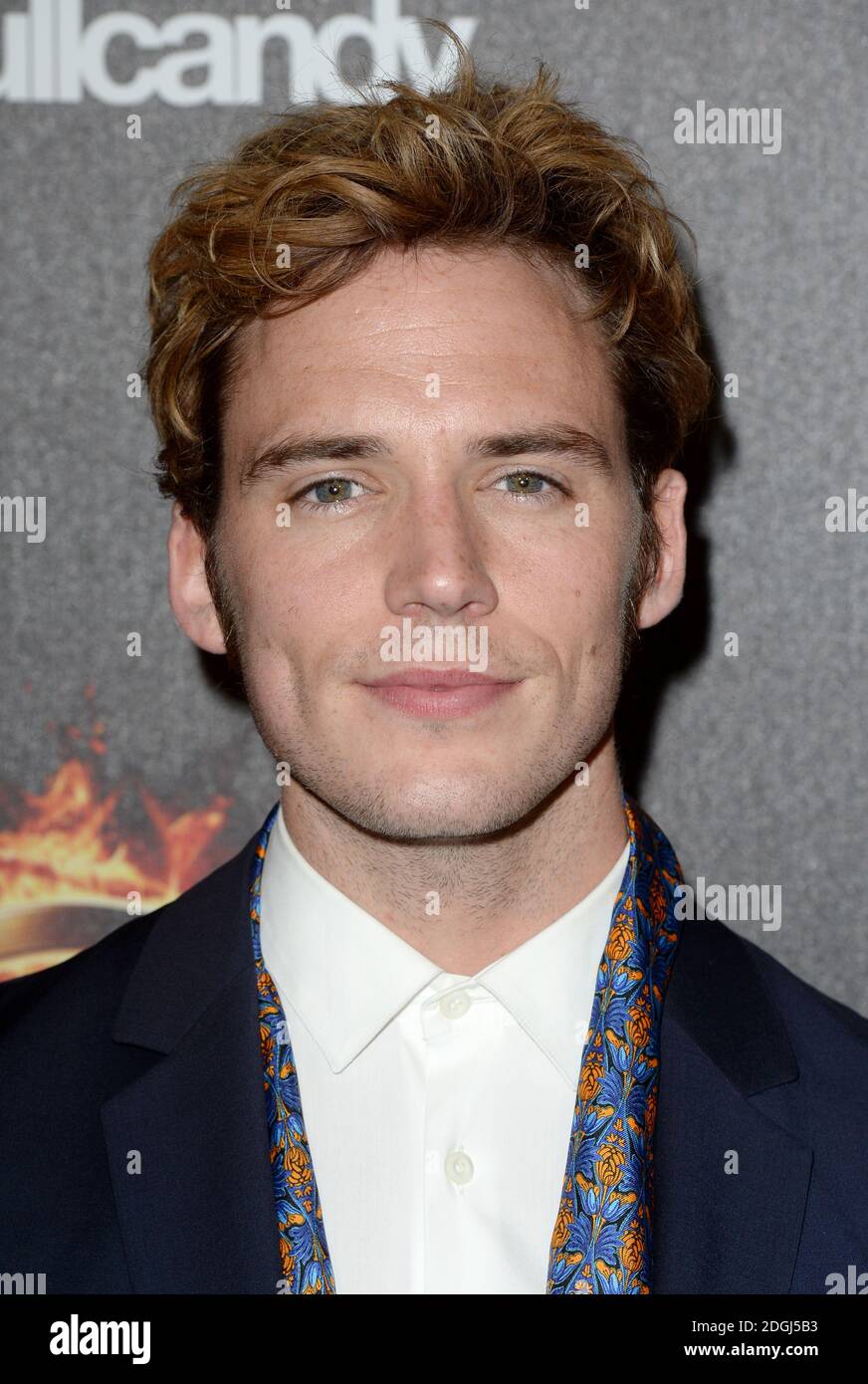 Sam Claflin attending The Hunger Games: Mockingjay Part I Party, part ...
