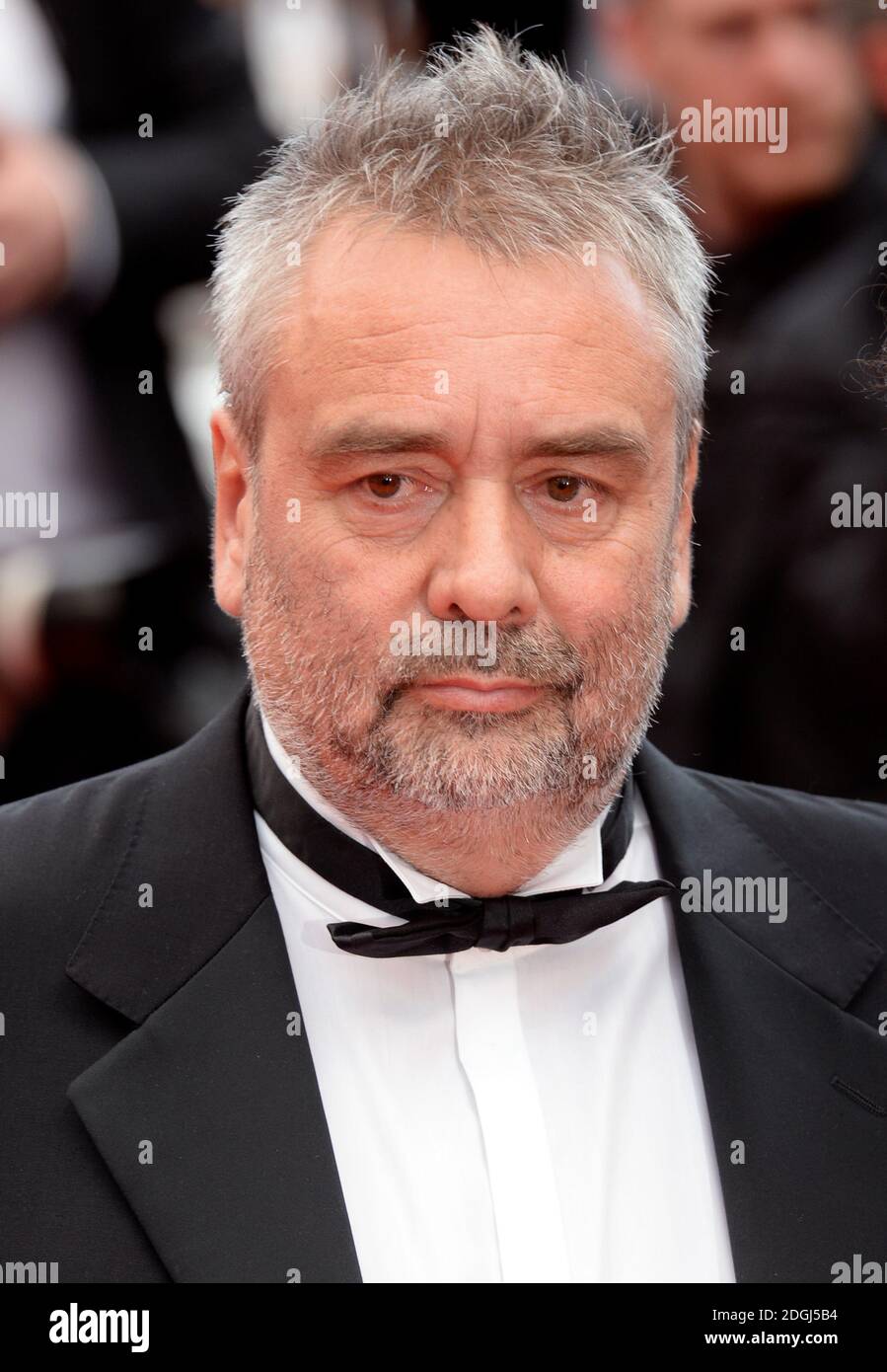 Luc Besson arriving at the Saint Laurent Premiere, part of the 67th ...