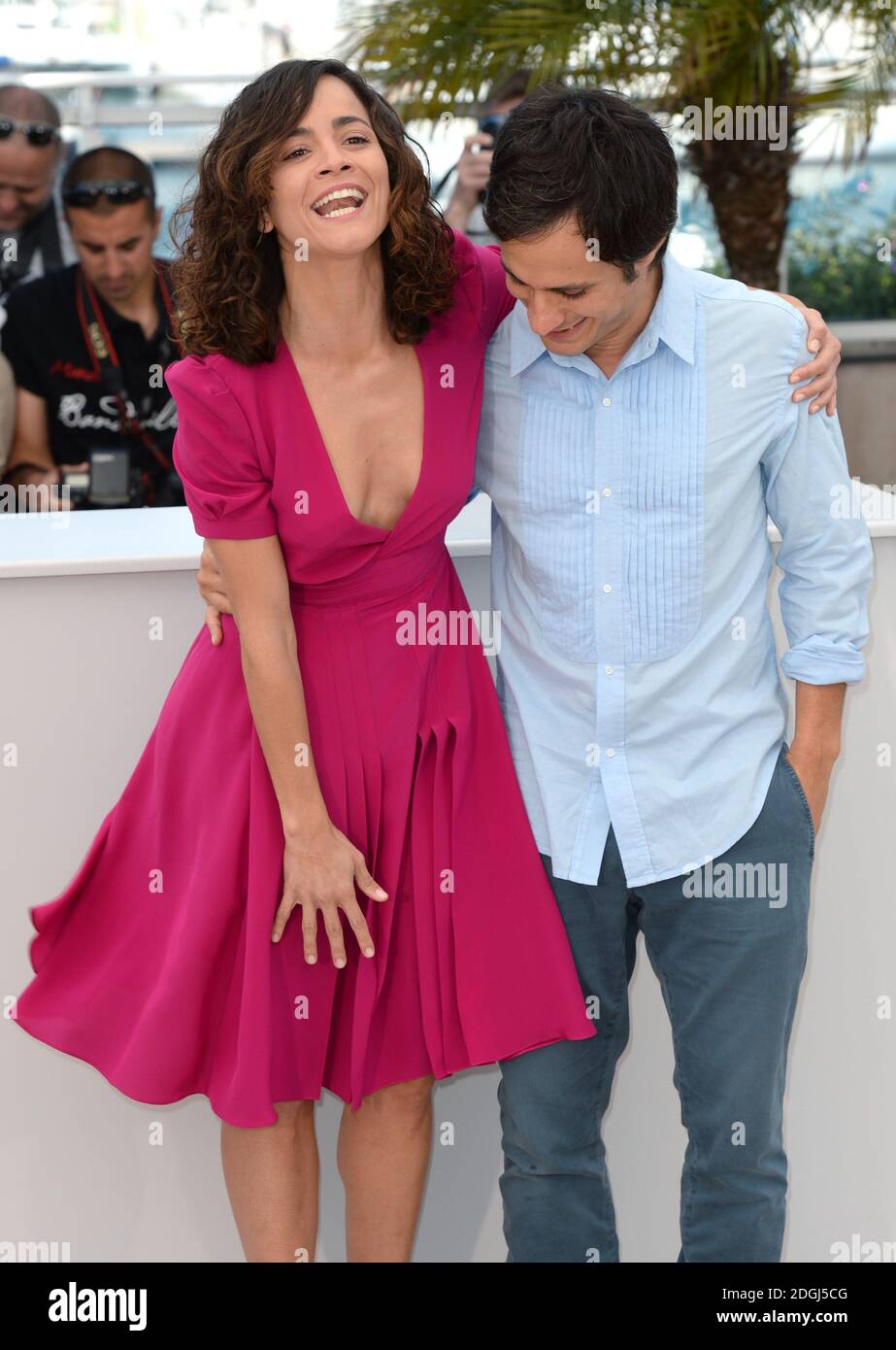 Gael Garcia Bernal and Alice Braga attending the El Ardor Photocall ...