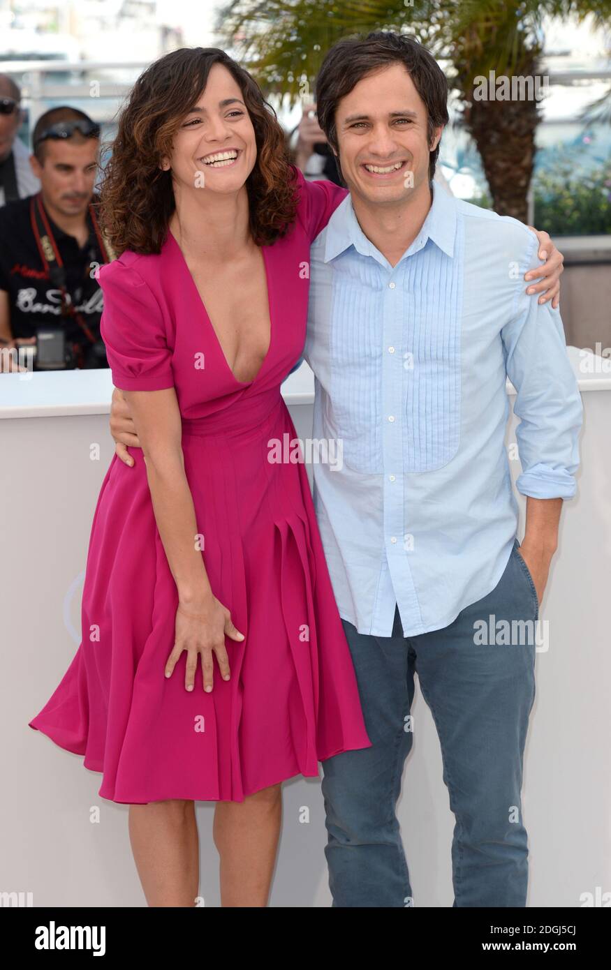 Gael Garcia Bernal and Alice Braga attending the El Ardor Photocall ...