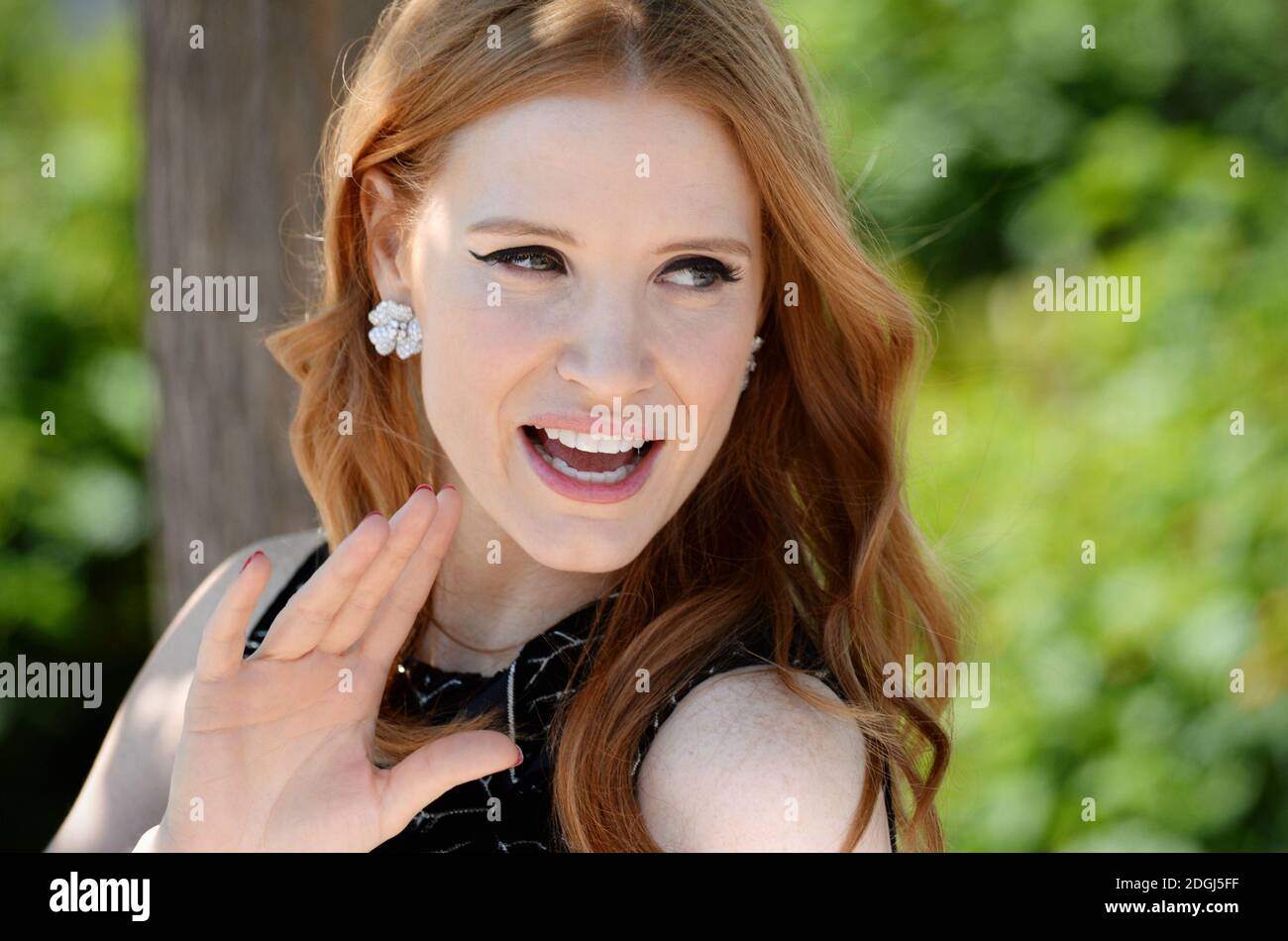 Jessica Chastain attending the The Disappearance of Eleanor Rigby ...