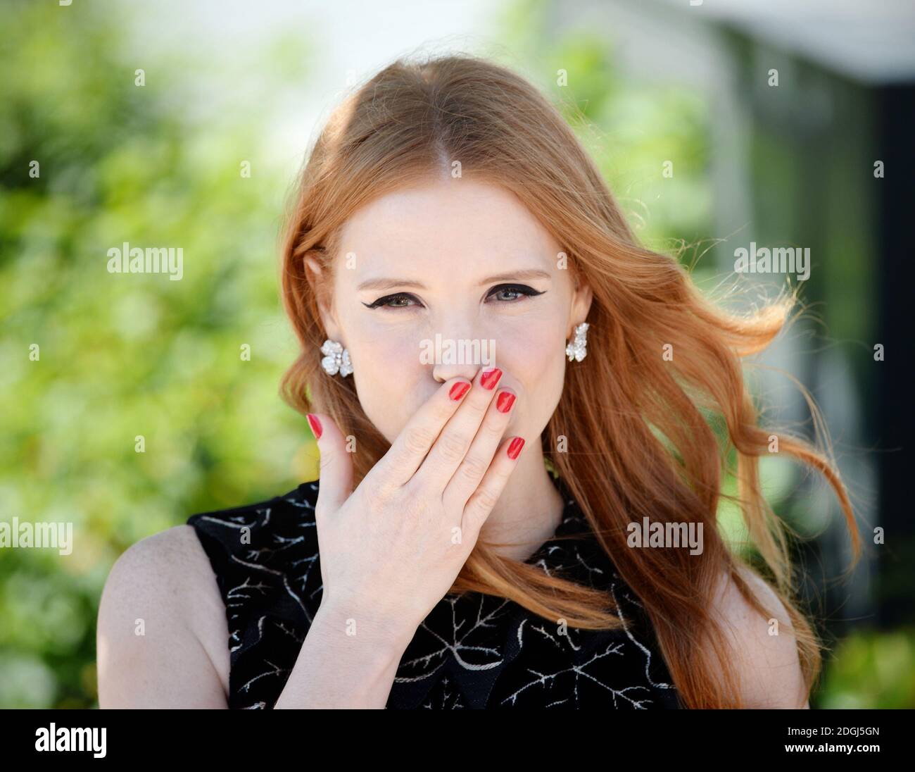 Jessica Chastain attending the The Disappearance of Eleanor Rigby ...