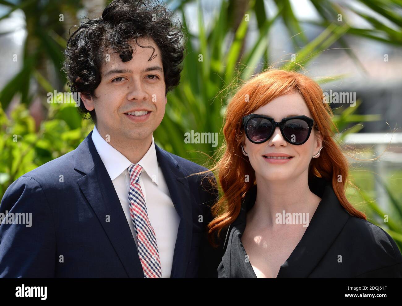 Christina Hendricks and husband Geoffrey Arend attending the Lost River ...