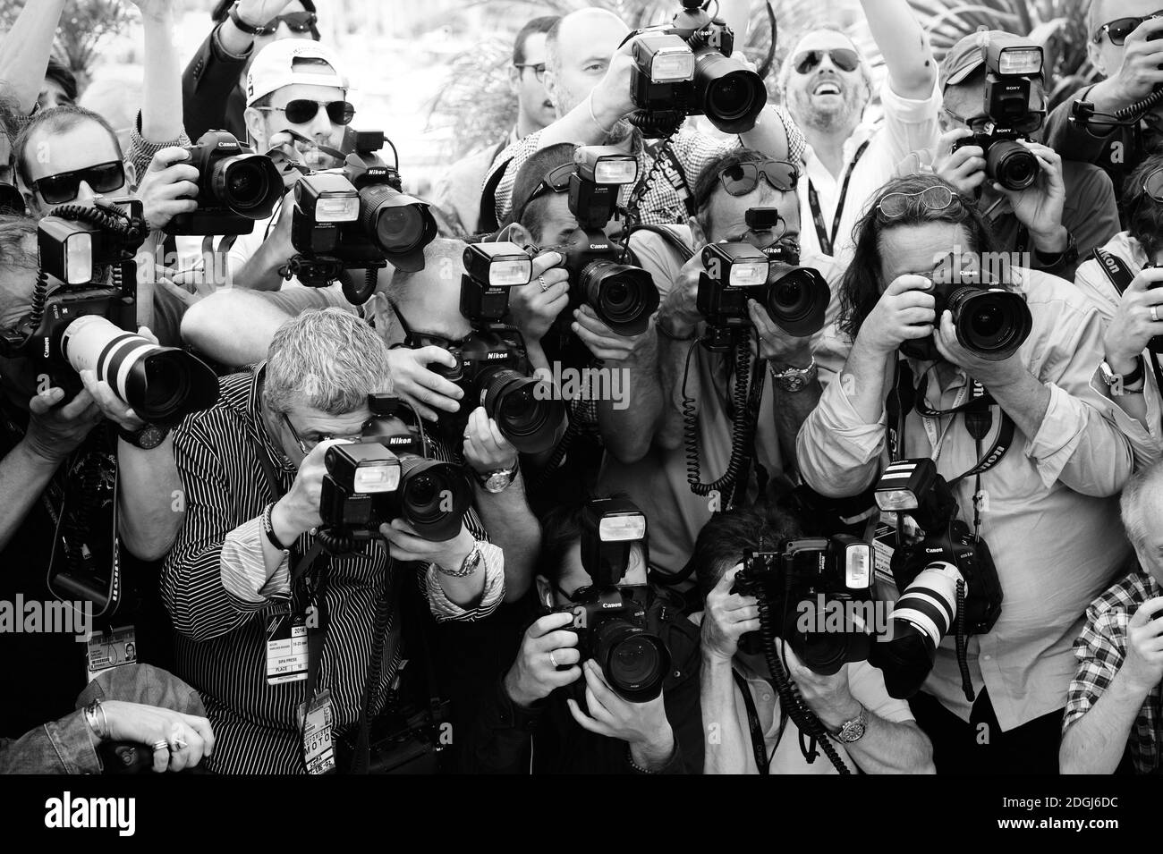 Photographers at a photocall, Palais Du Festival, part of the 67th ...