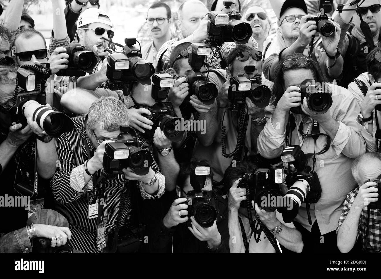 Photographers at a photocall, Palais Du Festival, part of the 67th ...