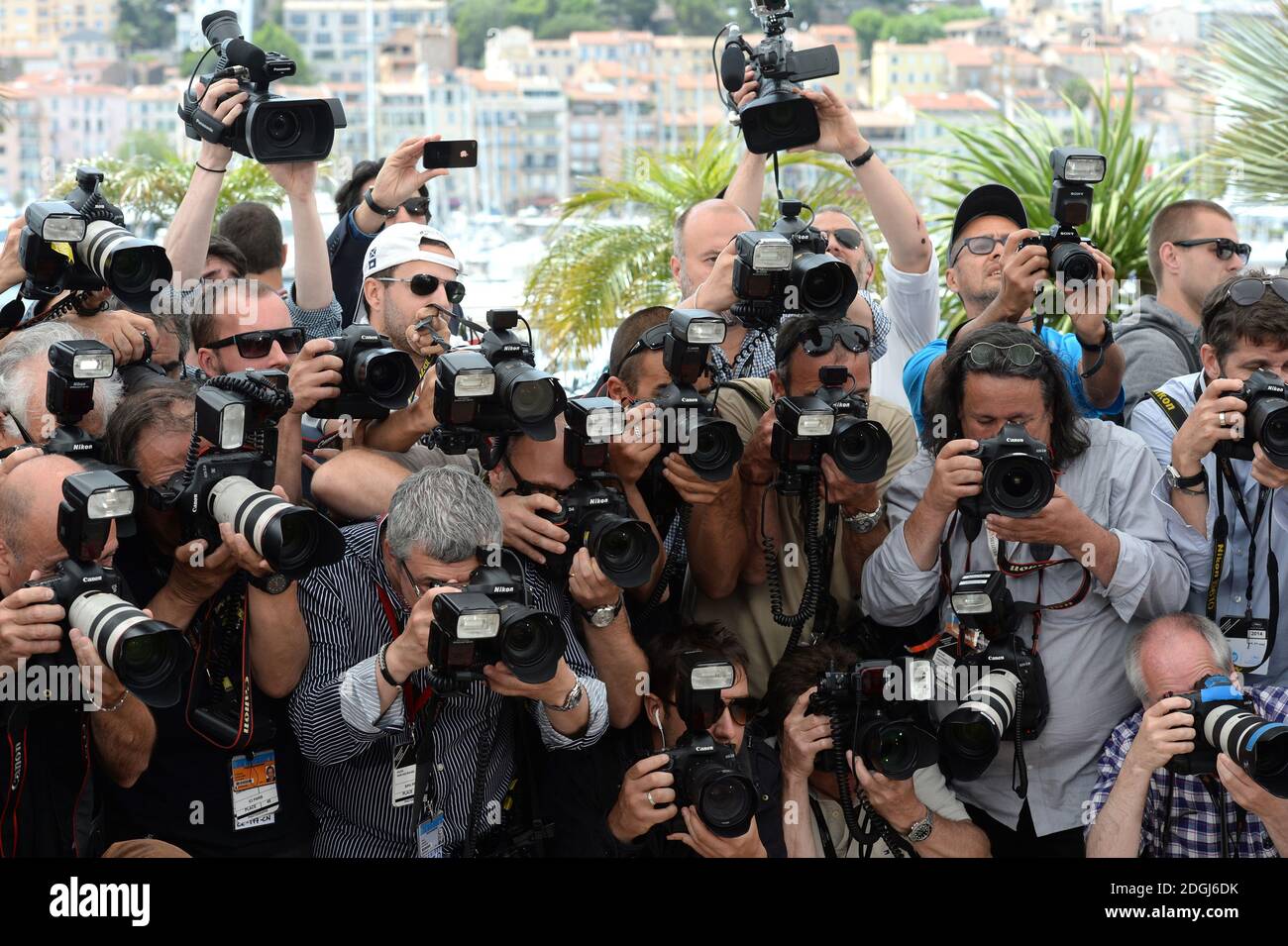Photographers at a photocall, Palais Du Festival, part of the 67th ...
