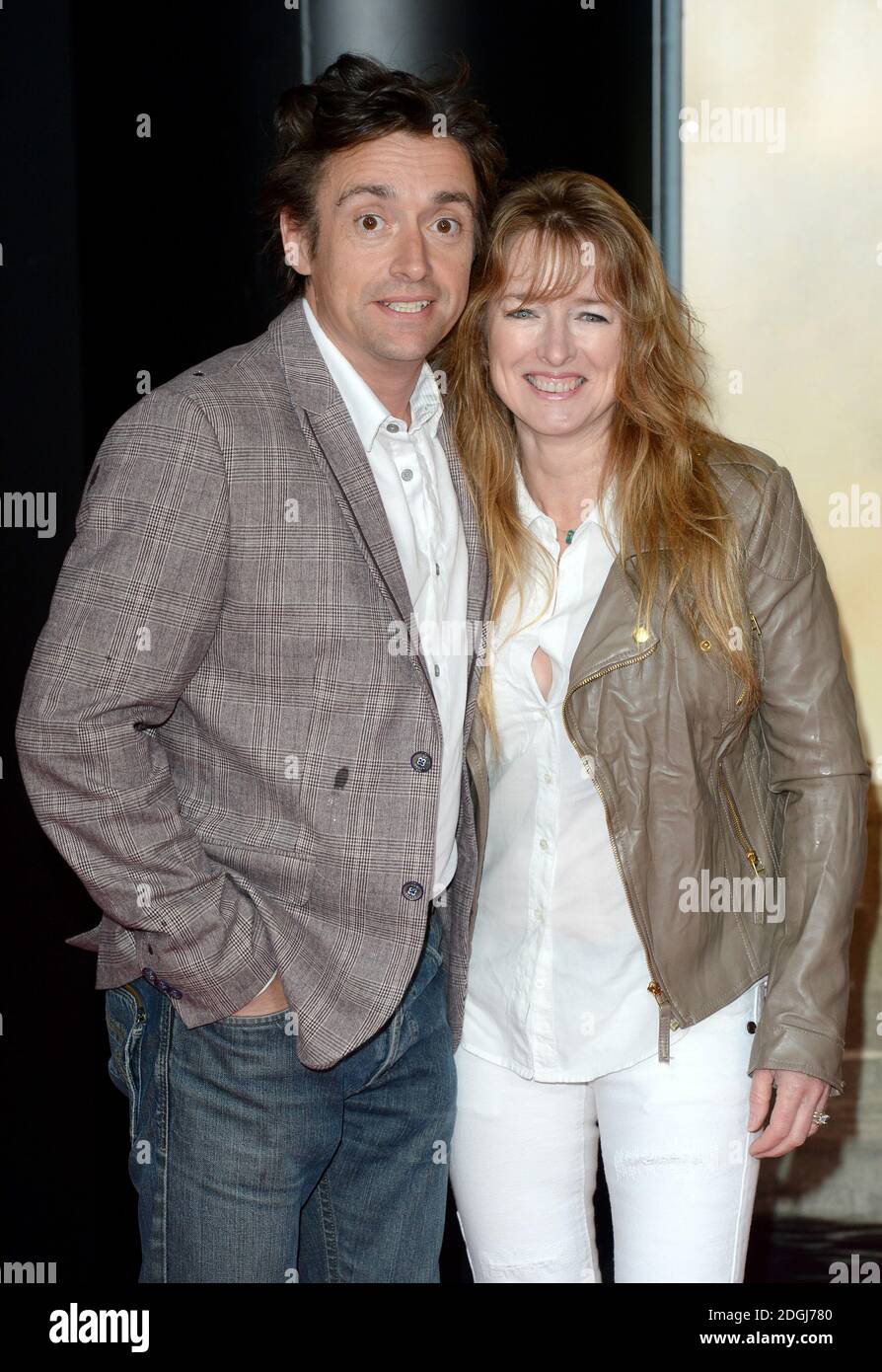 Richard Hammond and wife Amanda arriving at the Edge of Tomorrow World ...