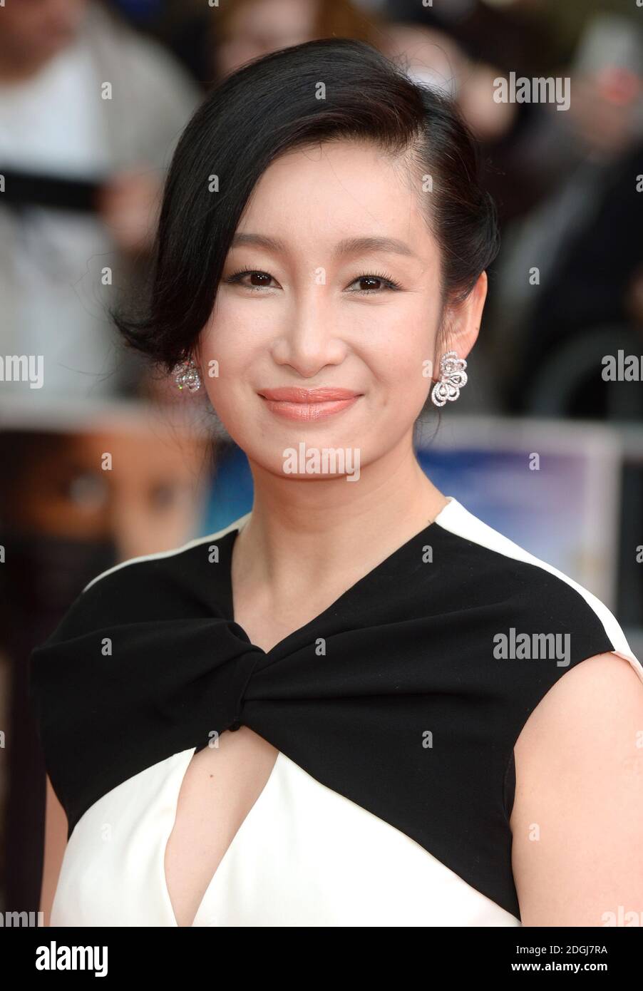 Qin Hai Lu (Amanda Qin) arriving at the Belle Premiere, BFI Southbank ...