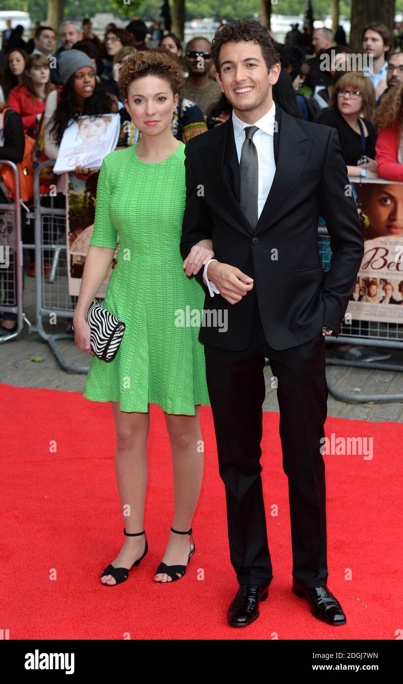 Isabella Murray arriving at the Belle Premiere, BFI Southbank, London ...