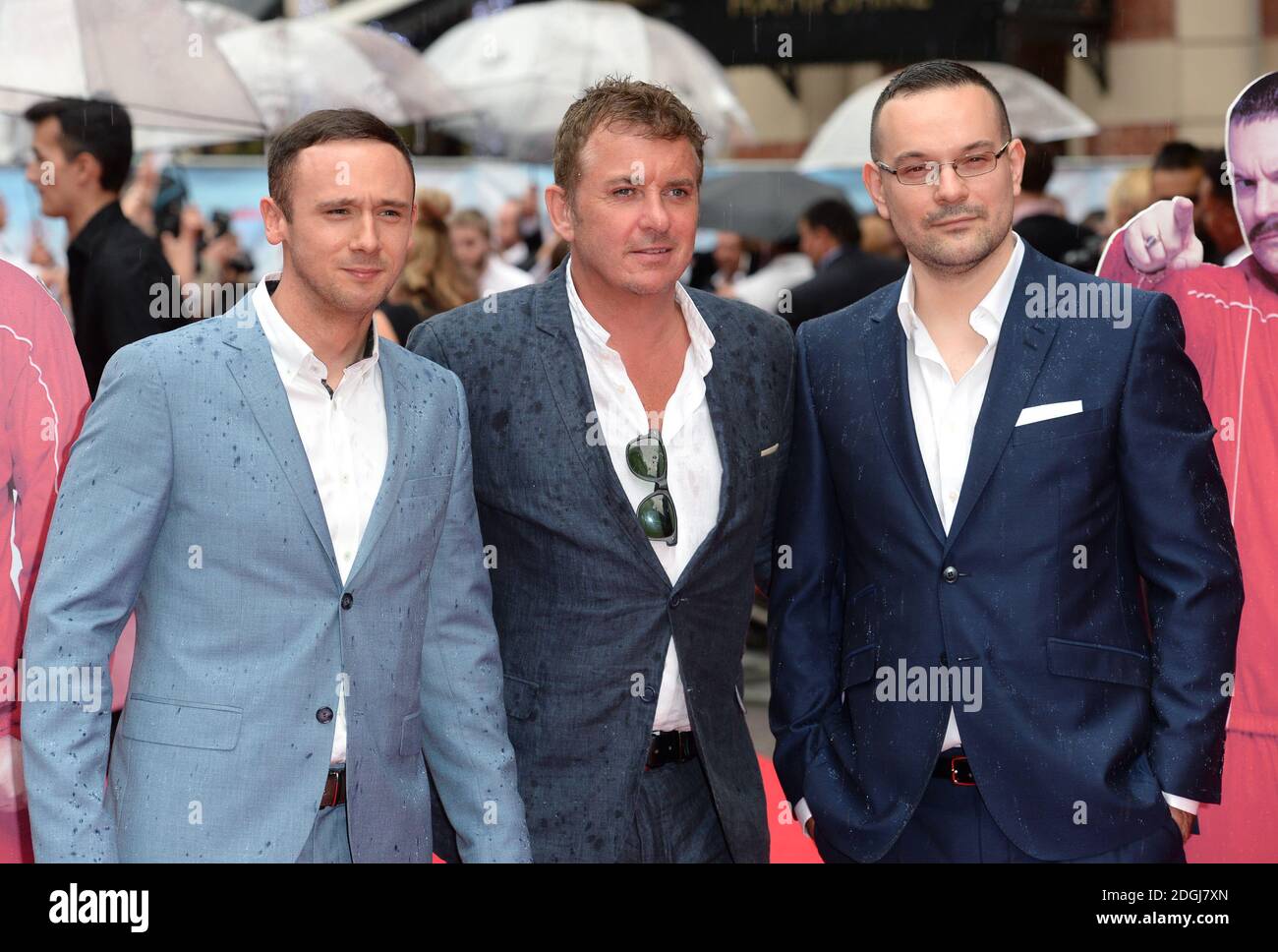 Nick Nevern, Shane Richie and Jason Maza arriving at the The Hooligan ...