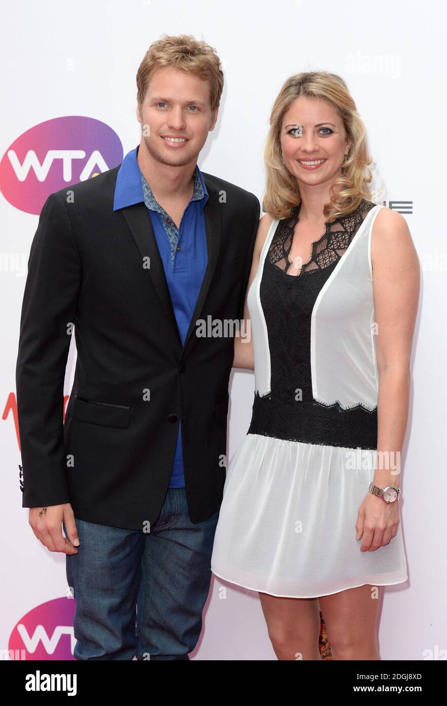 Sam Branson and Holly Branson arriving at The WTA Pre-Wimbledon Party ...