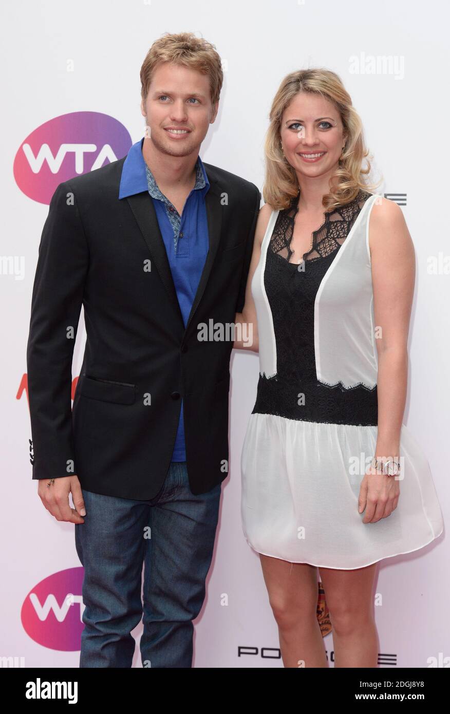 Sam Branson and Holly Branson arriving at The WTA Pre-Wimbledon Party ...