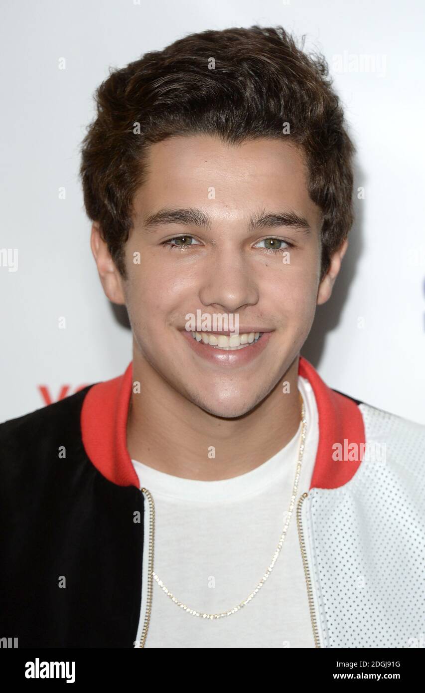 Austin Mahone backstage at the Capital FM Summertime Ball, Wembley ...