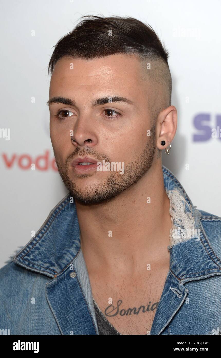 JJ from Union J backstage at the Capital FM Summertime Ball, Wembley ...