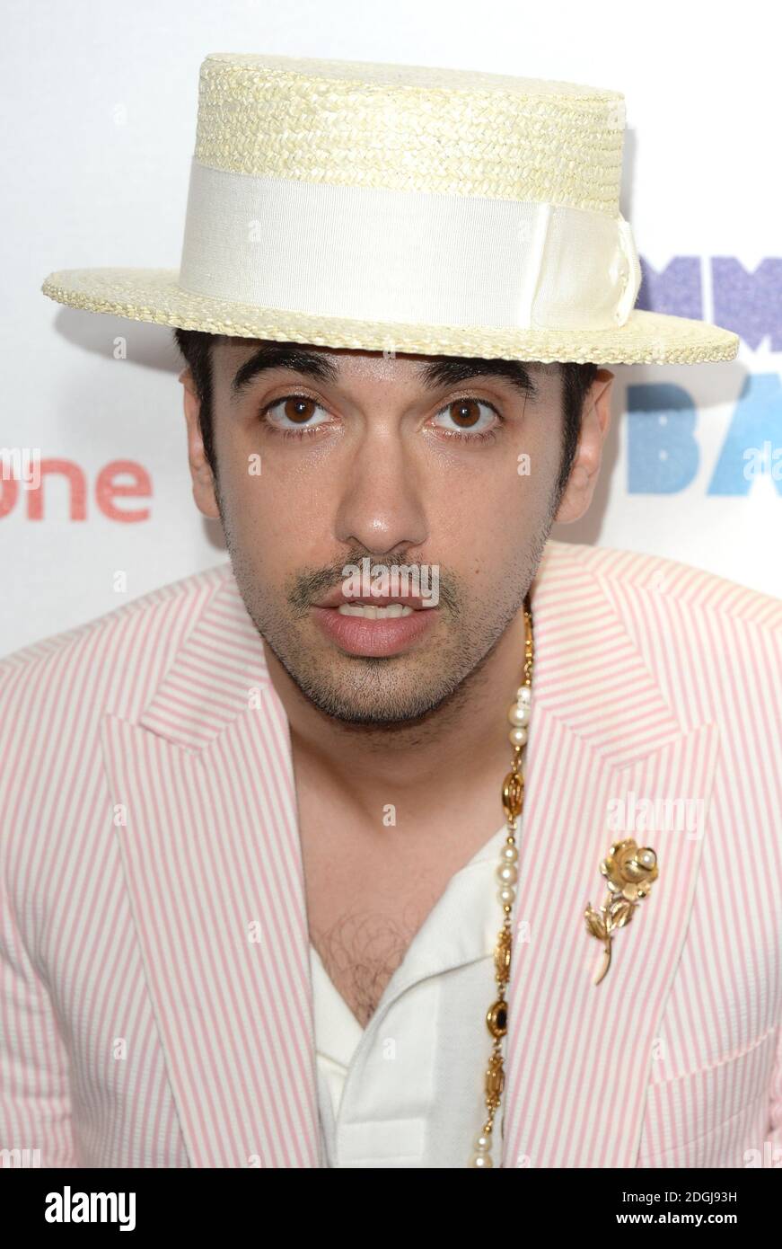 DJ Cassidy backstage at the Capital FM Summertime Ball, Wembley Stadium ...